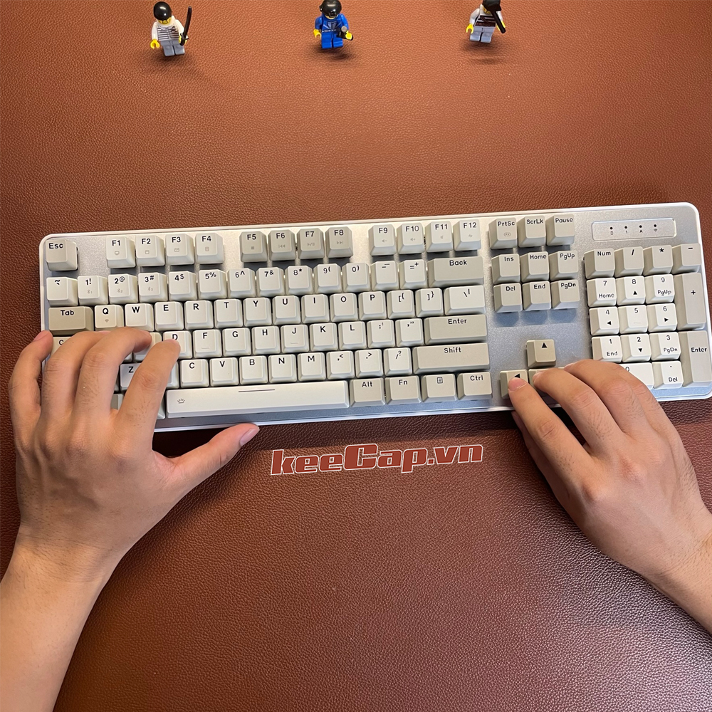 Bàn phím cơ Royal Kludge RK R75 tím sữa (1 mode - hotswap - linear ...