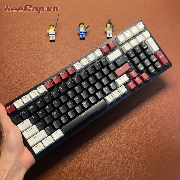 Bàn phím cơ Royal Kludge RK100 warriors (3 mode - hotswap - TTC Red ...