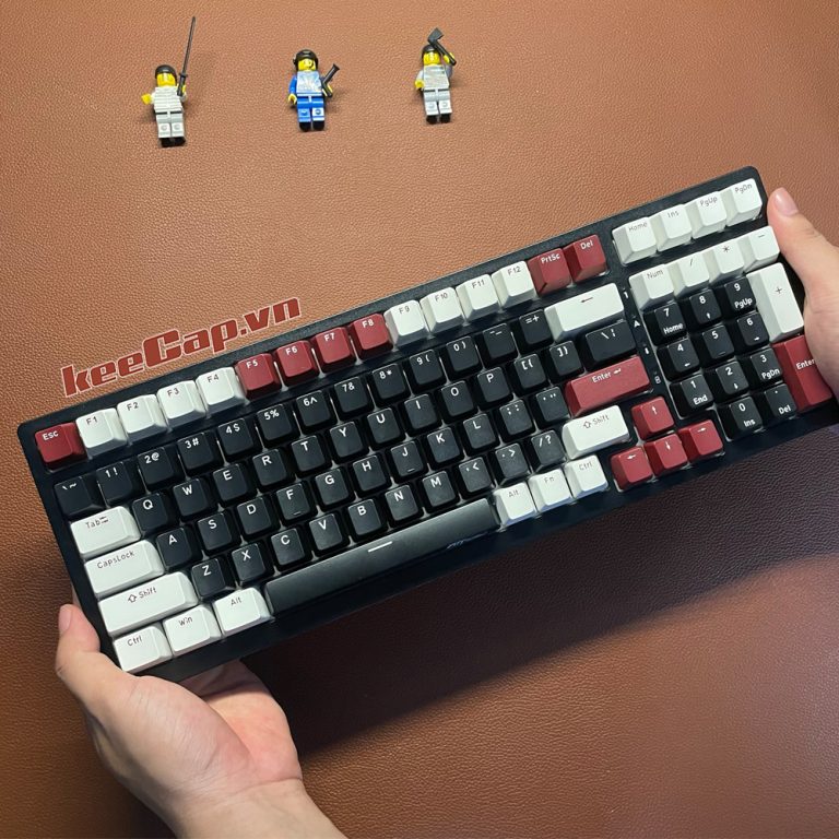 Bàn phím cơ Royal Kludge RK100 warriors (3 mode - hotswap - TTC Red ...