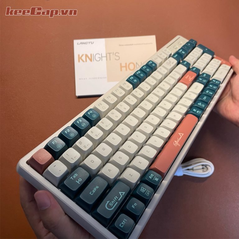 Bàn phím cơ không dây Langtu GK85 Pro Sea Salt (3 modes - 85 keys ...
