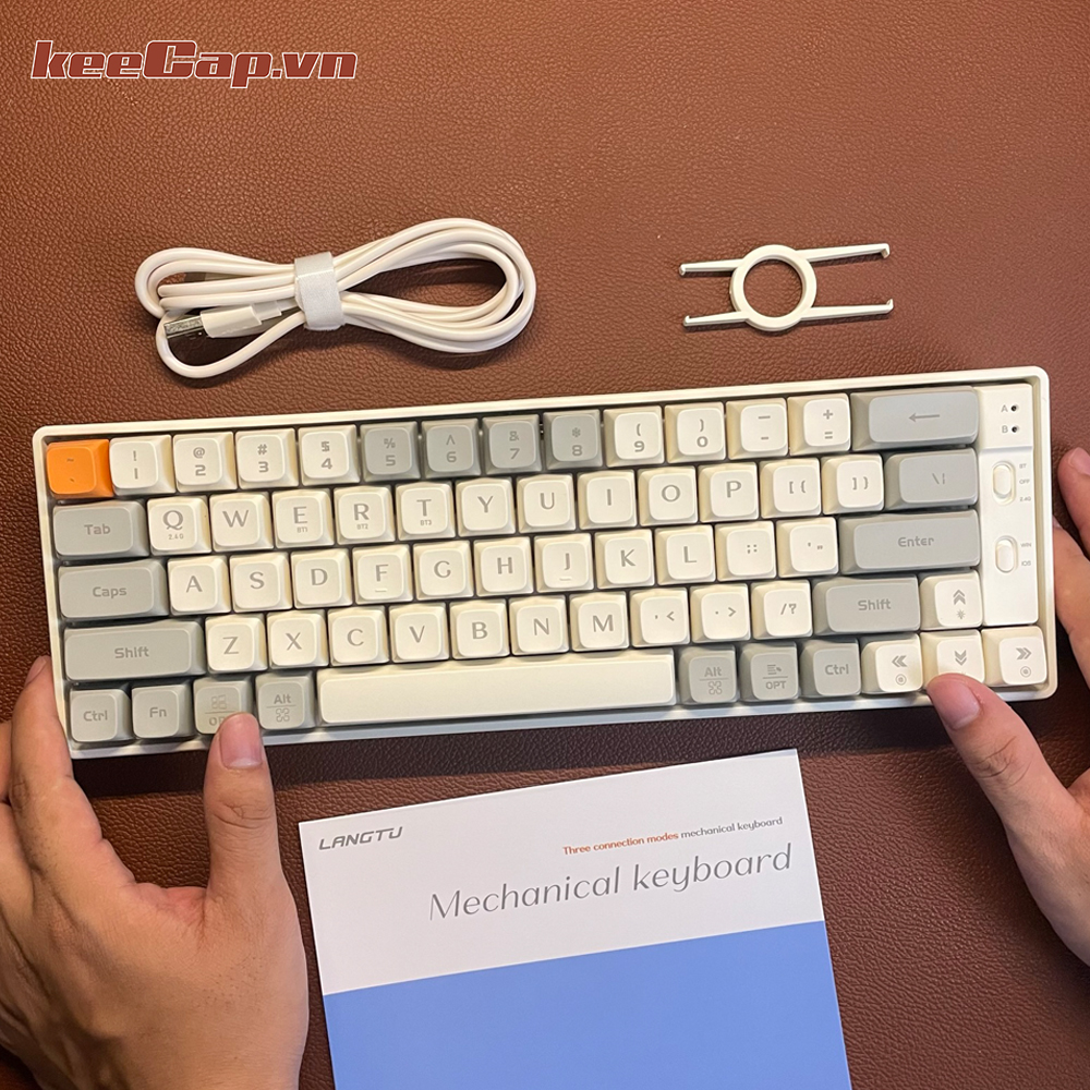 Bàn phím cơ không dây Royal Kludge RK R75 - Keecap