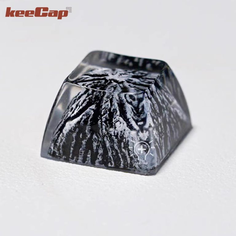 Keycap artisan núi Phú Sĩ Nhật Bản nhiều màu sắc resin 3D - KeeCap